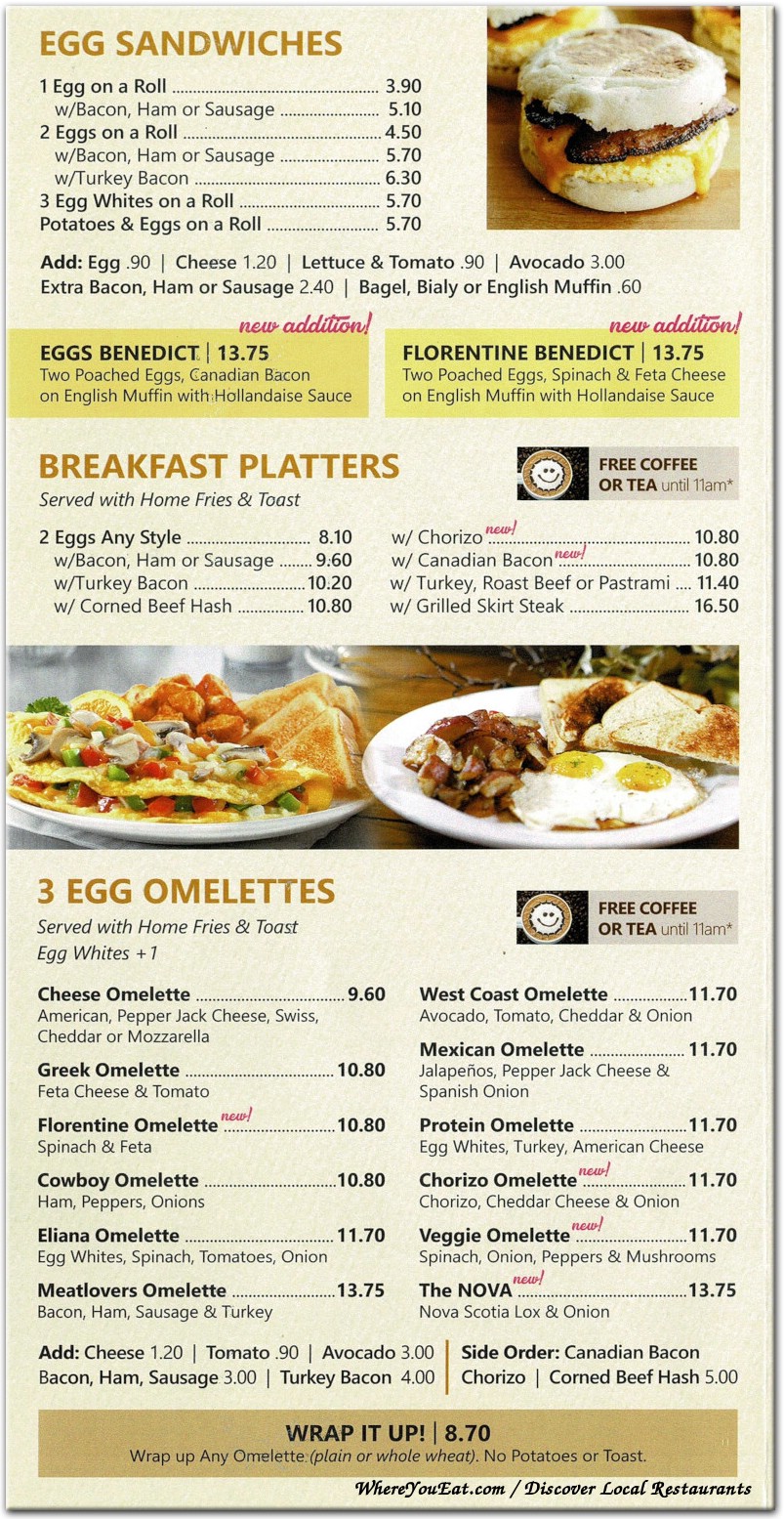 My 3 Sons Diner in Brooklyn